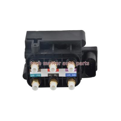 China Audi A6 C6 S6 Air Suspension Repair Kit Air Compressor Solenoid Valve Block 4F0616013 for sale