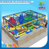 China Custom Steel Ropes Course Adventure Equipment for Children Ages 3-16 with CE Certification and 15 Safety Sets for sale