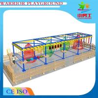 China Custom Rope Obstacle Course Equipment for Kids 3-16 Years | CE Certified with 15 Safety Sets for sale