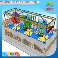 China Custom Outdoor Children's Ropes Course Playground - 8-Piece Set for Ages 3-16 with CE Certification for sale