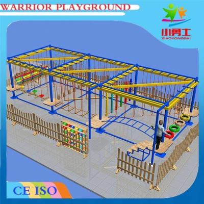 China Custom Children's Adventure Ropes Course Equipment - 13 Activity Pieces, CE Certified for Ages 3-16 with Full Safety Gear for sale
