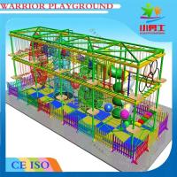China Commercial Rope Climbing Adventure Indoor Playground System - 20 Piece Set for Ages 3-16 with CE Certification for sale