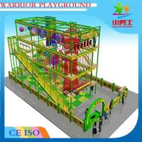 China Custom Children's Adventure Ropes Course Equipment for Ages 3-16 with CE Certification and 15 Safety Sets for sale