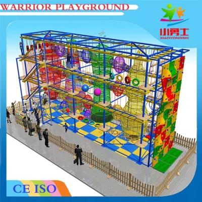 China Custom Children's Adventure Ropes Course Equipment - 30 Piece Set with CE Certification for Ages 3-16 for sale