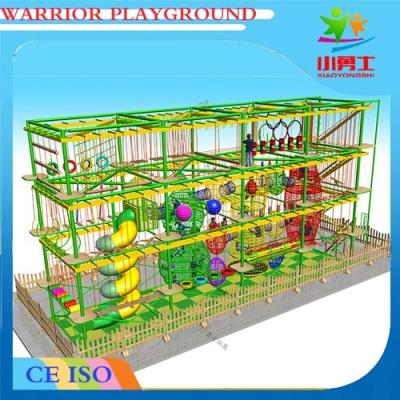 China Customized Children Rope Playground Course 37 Piece Physical Training Equipment Set for sale
