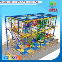 China Customized Indoor Adventure Playground Ropes Course for Kids 3-16 Years CE Certified for sale