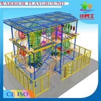 China Children Playground Outdoor Rope Nets Playground with Canopy for Parks 12 Pieces for sale