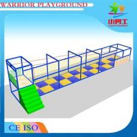 China 2017 Indoor Sports Zip Line System with 2 Rides and Child Safety Equipment for Recreation Centers for sale
