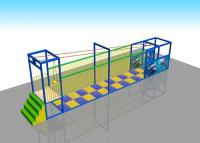 China Steel Frame Kids Zip Line Adventure System - Custom Sizes & Colors Available for Outdoor Sports Equipment for sale