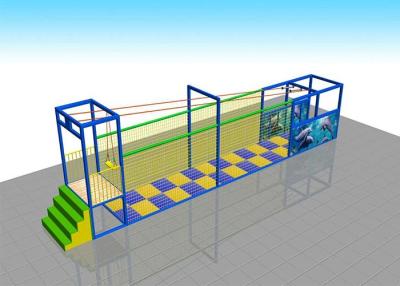 China Steel Frame Kids Zip Line Adventure System - Custom Sizes & Colors Available for Outdoor Sports Equipment for sale