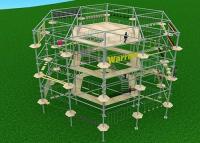 China Custom Ropes Obstacle Course Playground Equipment - 54 Pieces with 80 Safety Sets for Ages 3-16 for sale
