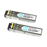 China 3 155M Duplex 80km 1550nm LC Connector DDM 100BASE SMF Fiber Optic Module Pluggable SFP Transceiver for sale