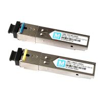 China 3 DDMI Yes 1.25G BIDI 3km 1310nm/1550nm SC Connector WDM Simplex Optical Module SFP Transceiver for Network Connections for sale