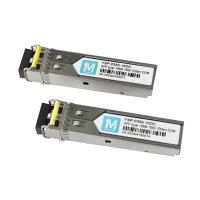 China 155M Duplex 100km 1550nm LC Connector DDM 100BASE SMF Fiber Optic Module Pluggable SFP Transceiver for Data Transmission for sale