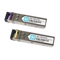 China 1.25G BIDI 60km 1490nm/1550nm LC Connector DDM WDM Simplex Optical Module Transceiver SFP Module for Speed FTTX Networks for sale
