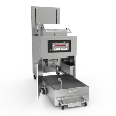 China PFE-5910 8HD Electric 17KW 380V 55L Commercial Pressure Fryer with Auto Oil Filtration System for sale