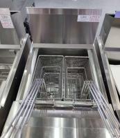 China OFE-321 Digital Computer Panel Deep Fryer with Auto Oil Filtration - 25L Capacity, 14.2kW Power for sale