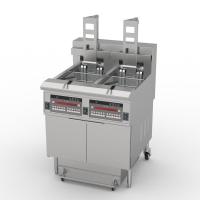 China Cnix KFC Style Electric Open Deep Fryer Machine - Commercial Grade 200L Capacity with Stainless Steel Construction for sale