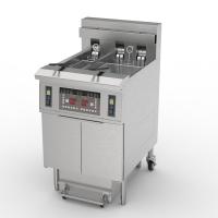 China OFE-239 Electric Deep Fryer with Oil Filter System - 21.5L + 11.6L Dual Tanks, 21.4kW Power, 380V Triple Phase for sale