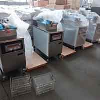 China PFG-800 Digital Gas Pressure Fryer 25L Capacity 50000 BTU Commercial Chicken Cooker for sale