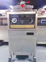 China PFG-500 50,000 BTU Gas Pressure Fryer with Auto Oil Filtration - 25L Capacity Commercial Chicken Fryer for sale