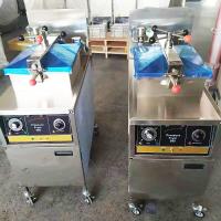 China PFG-500 50,000 BTU Gas Pressure Fryer with Auto Oil Filtration - 25L Capacity Commercial Chicken Fryer for sale