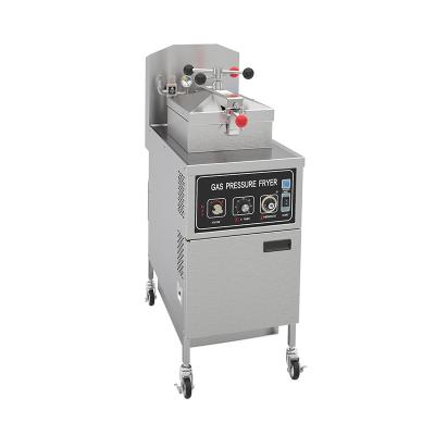 China MDXZ-25 25L Gas Heating Chicken Pressure Fryer with 50,000 BTU/H and 304 Stainless Steel Construction for sale