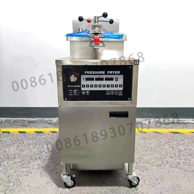 China MDXZ-25D Gas Pressure Fryer with Digital Control Panel - 25L Capacity, 50,000 BTU/H Heating for sale