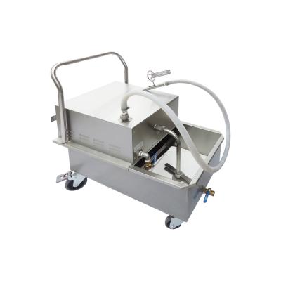China GX-30 220V 50L Oil Filter Machine for Restaurant Shortening Filtration for sale