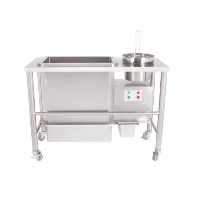 China 304 Stainless Steel Automatic Commercial Electric Chicken Breader with Adjustable Speed for High-Volume Food Service for sale