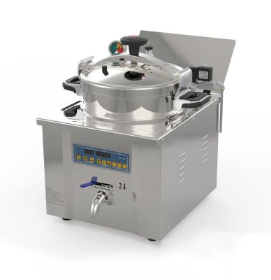 China MDXZ-22 220V Electric Pressure Fryer 22L Capacity 3.5KW Commercial Counter Top Chicken Cooker for sale