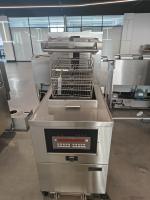 China OFG-5910 Gas Digital Computer Panel 55L Open Deep Fryer with 17KW Heating and 5 Fry Baskets for sale