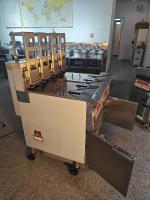 China OFE-H413 Auto Lift 4 Pots 4 Baskets Digital Computer Panel With Oil Filter System 28kw Electric&Gas Open Deep Fryer for sale