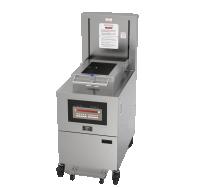 China OFG-5910 Gas Digital Computer Panel 55L Open Deep Fryer with 17KW Heating and 5 Fry Baskets for sale