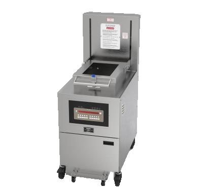 China OFG-5910 Gas Digital Computer Panel 55L Open Deep Fryer with 17KW Heating and 5 Fry Baskets for sale