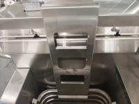 China OFG-H226 Two Pot Two Big Basket Auto Lift Big Capacity Digital Computer Panel Gas Chips Open Fryer for sale