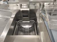 China OFG-H226 Two Pot Two Big Basket Auto Lift Big Capacity Digital Computer Panel Gas Chips Open Fryer for sale
