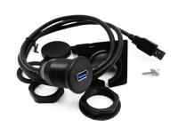 China 2M Car Dash Mount Usb Data Cable / USB 3.0 Transfer Cable Water Resistant for sale
