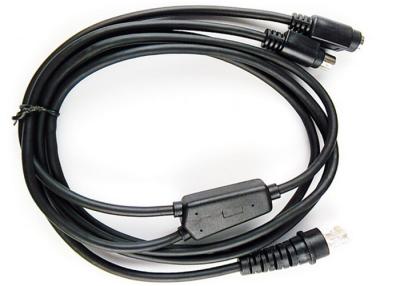 China 7FT Wedge Honeywell Barcode Scanner Cable Foil Shield With Anti - Jamming for sale