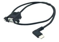 China Adaptive Interface Type C to b female USB2.0 Data Cable With Screw Full 480 - Mbps Transmission Speed for sale