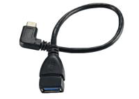 China 25 CM Non - Toxic USB OTG Cable / Type C OTG Cable For Mac Google Chromebook for sale