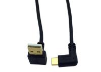 China Type C Right Angle USB Data Cable Connector 10 Gbps Transfer Speed For Audio for sale