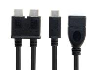 China Dual Type C USB Data Cable Robust EMI Performance For 13 Inch Macbook Pro for sale