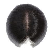 China Silky Straight Women's Toupee with Heavy Density and Left Toupee Design 100% Human Hair for sale