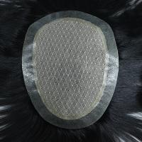 China Silky Straight Women's Toupee with Heavy Density and Left Toupee Design 100% Human Hair for sale