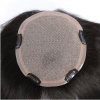 China Good Women's Real Hair Toupee with Full Hand Made Technique and Thin Skin Silk Openings for sale