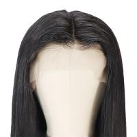 China Lace Wigs 100% Virgin Human Hair T-part Lace with Swiss Lace Base Material and Full Cuticle for sale