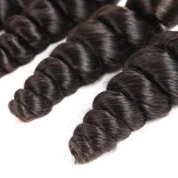 China Direct Supply of 1B Color Brazilian Human Hair Weave Bundles at Affordable for sale