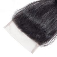 China Human Hair Extension 4x4 Glueless Lace Closure Short Loose Wave Wig Remy Hair Grade for sale