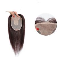 China Straight 140% Toupee Density 100% Human Hair Long Hair For Women with Style for sale